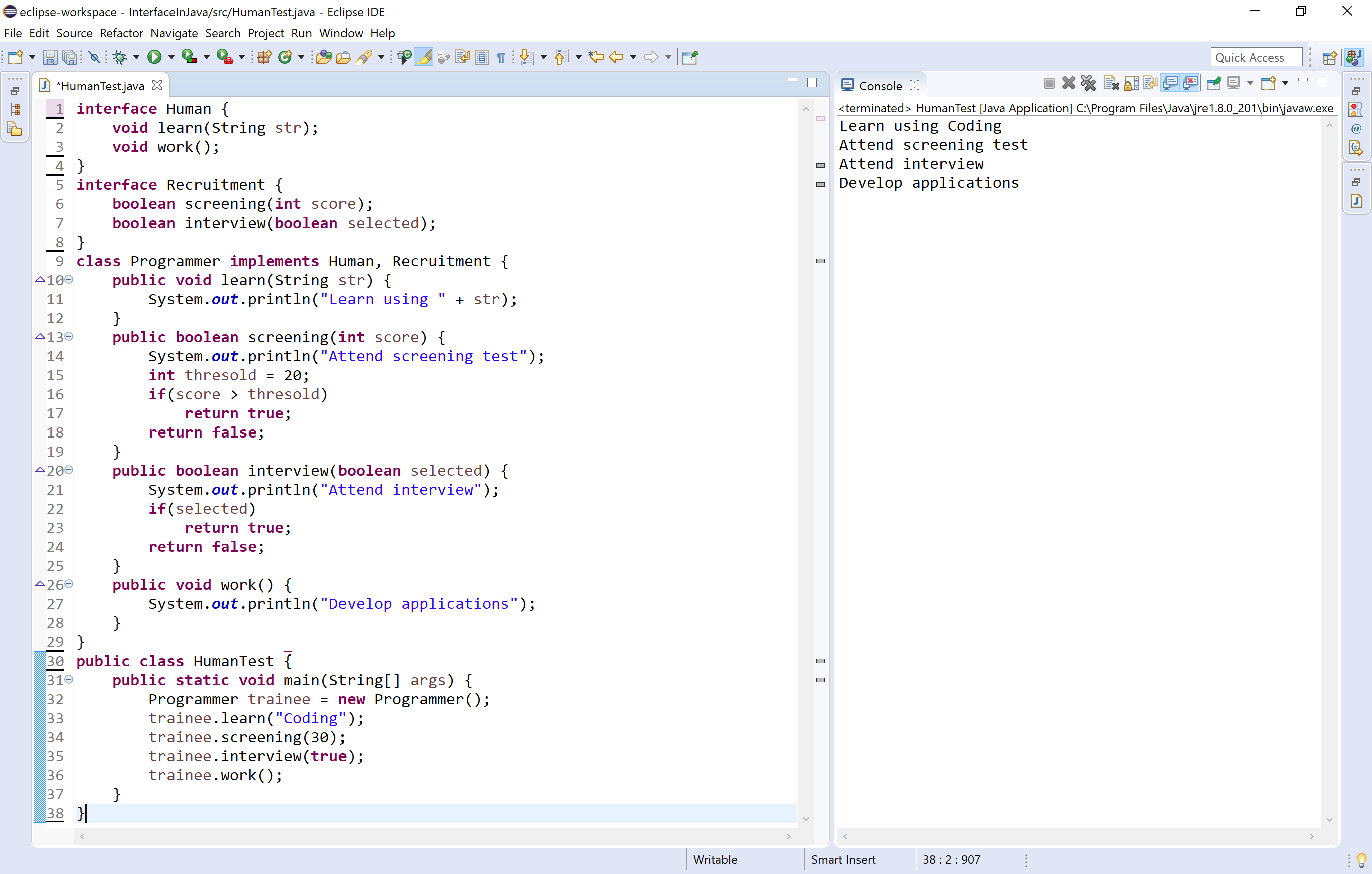 How To Create An Interface In Java Eclipse Lipstutorial