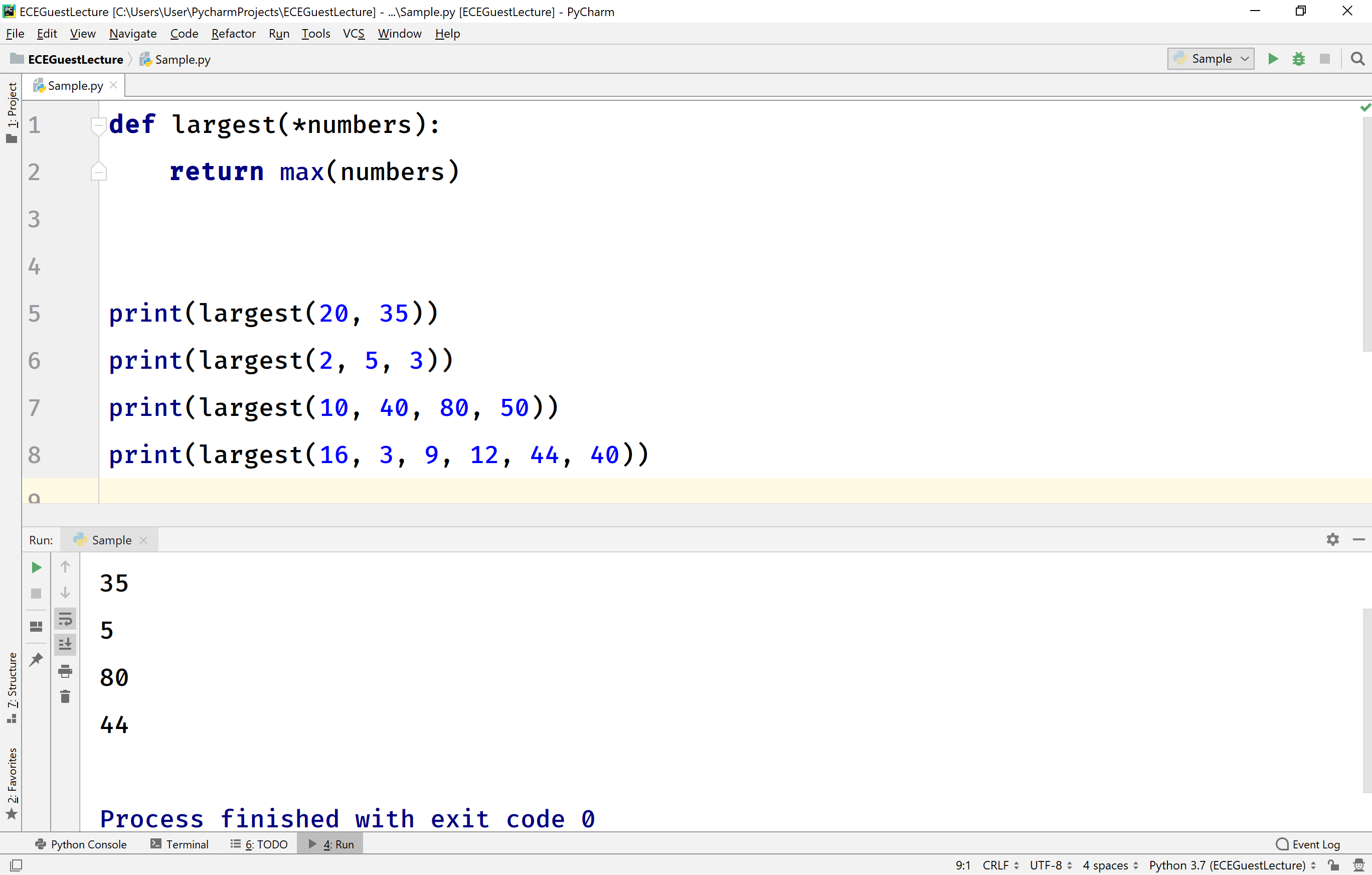 Python Tutorials Function Arguments Parameters Passing