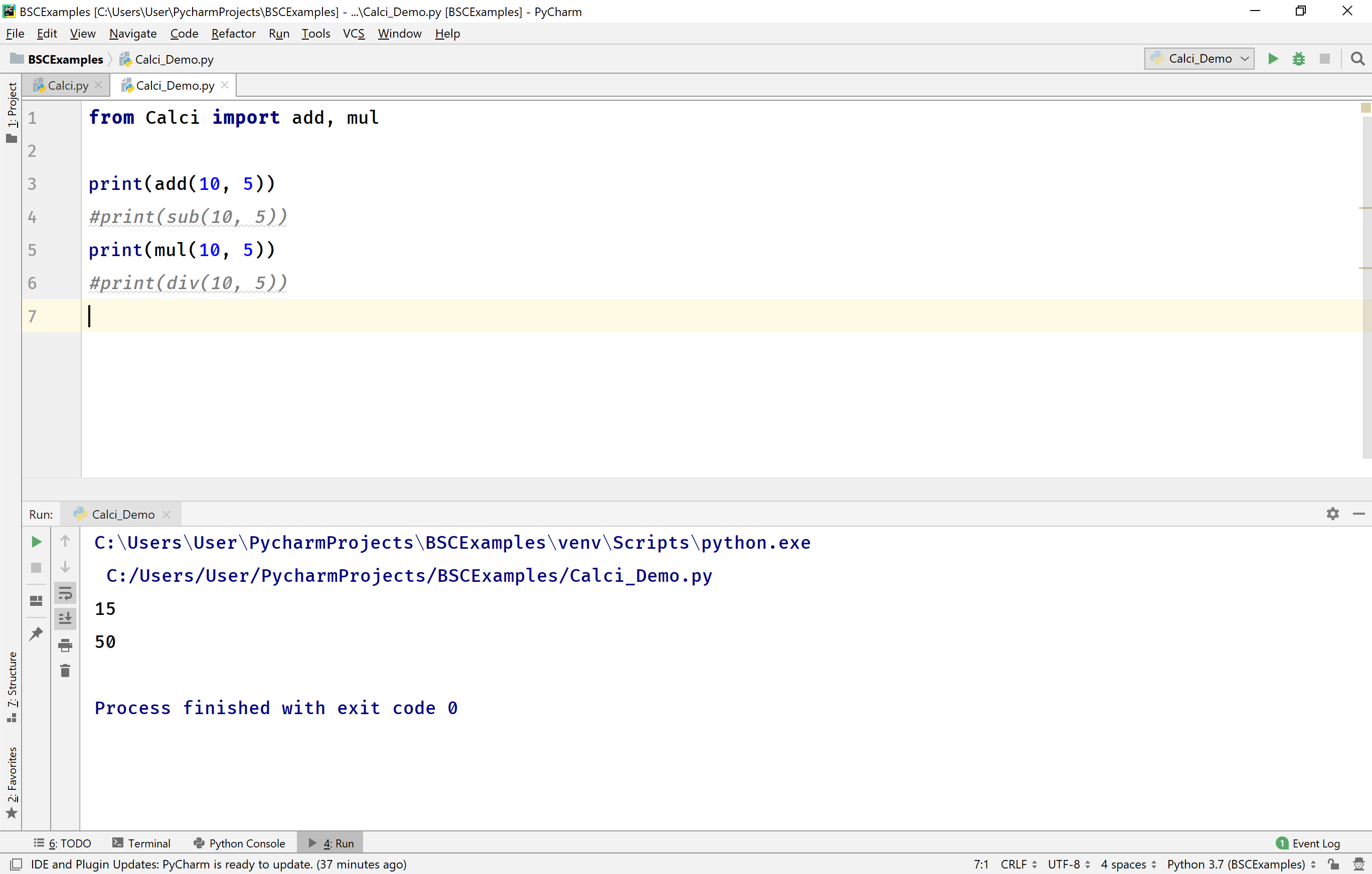 Python Tutorials Modules Creating Import From
