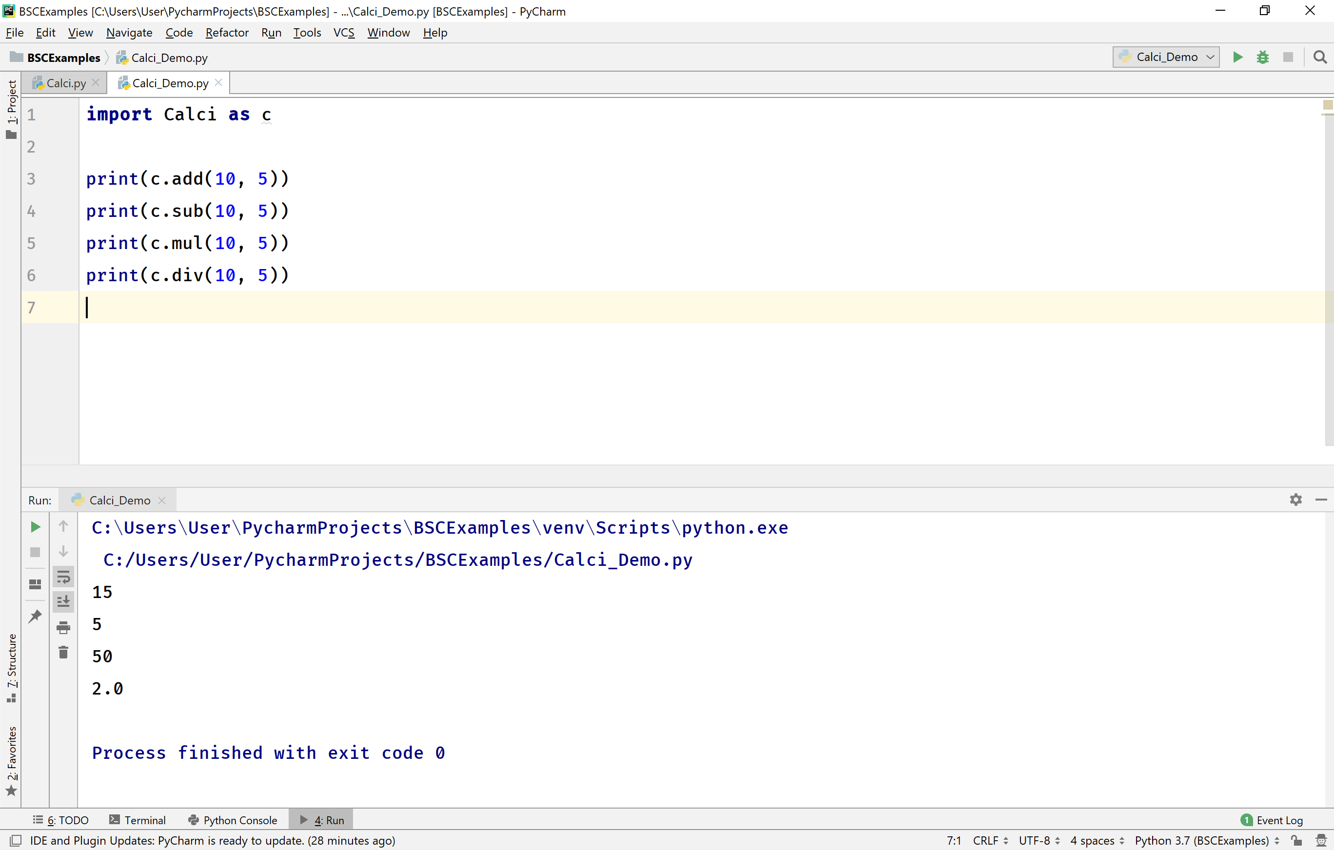 Python Tutorials Modules Creating Import From